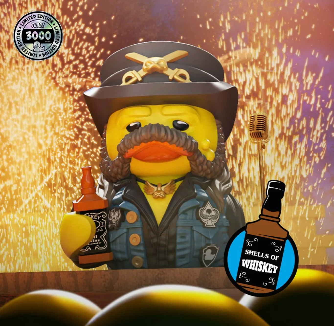 Motörhead: Lemmy (Whiskey-Scented) TUBBZ (First Edition) – Sunnyside Ducks